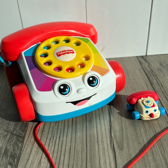 Fisher-Price | Toys | Fisherprice Toddler Telephone On Wheels With Pull ...